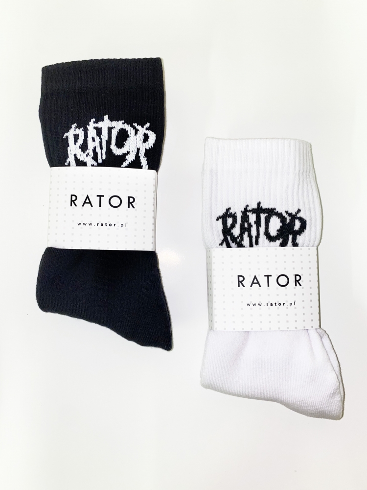 Rator skarpetki białe